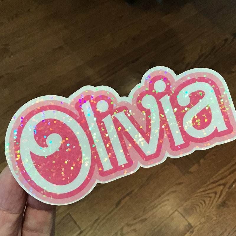 Name Sticker Y2k - Etsy