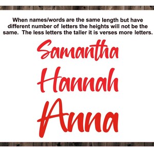 Layered Outlined Holographic Name Decal, Custom Name Vinyl Sticker ...