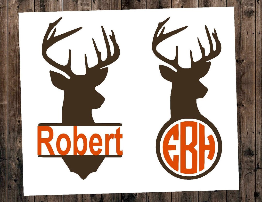 Deer Decal, Deer Car Decal, Deer Name Decal, Yeti Deer Decal, Deer ...