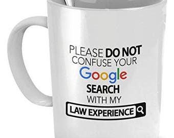Lawyer Mug Funny Lawyer Coffee Mug Lawyer Gift Idea | Etsy