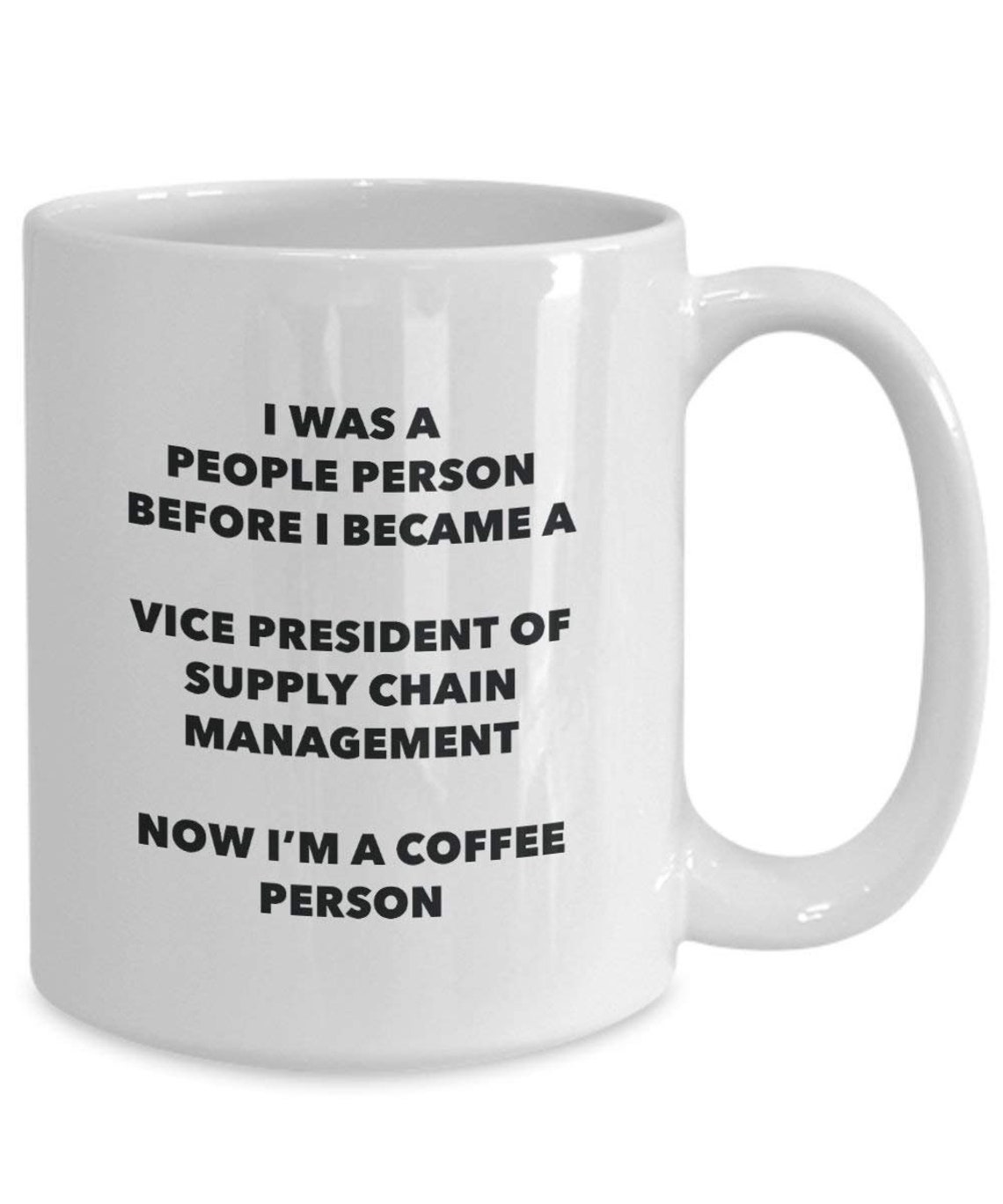 Vice President of Supply Chain Management Coffee Person Mug - Etsy