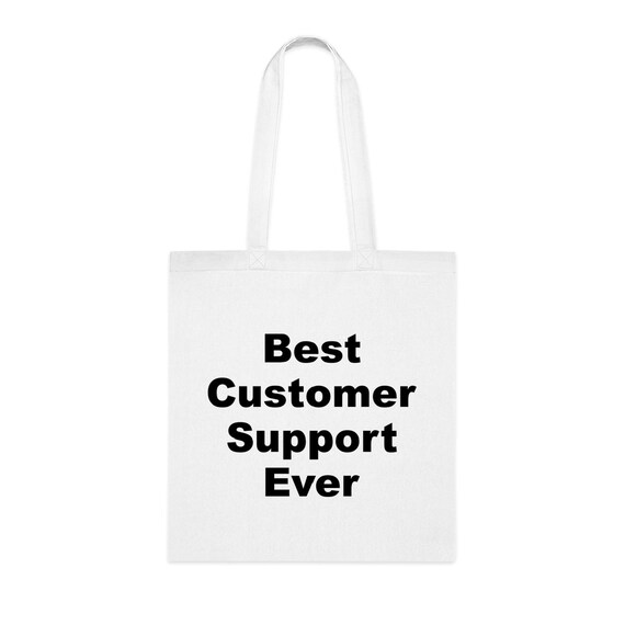Customer Support Tote Bag Gift for Customer Support Customer - Etsy