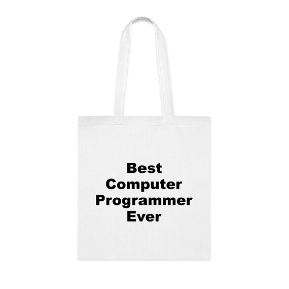 Computer Programmer Tote Bag Gift for Computer Programmer - Etsy