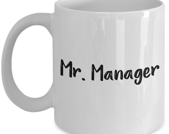 Manager Coffee Cup - Etsy