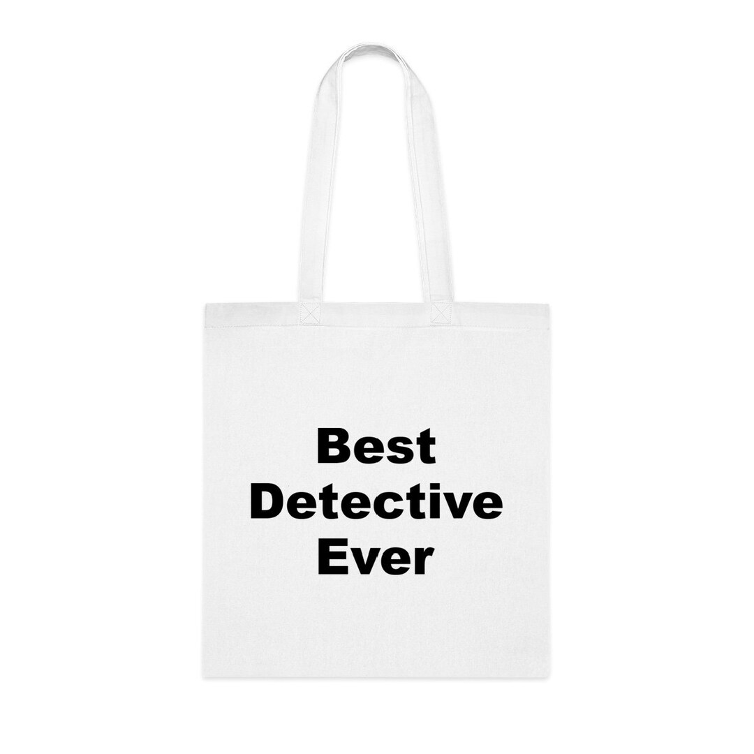 Detective Tote Bag, Gift for Detective, Detective Birthday, Christmas ...