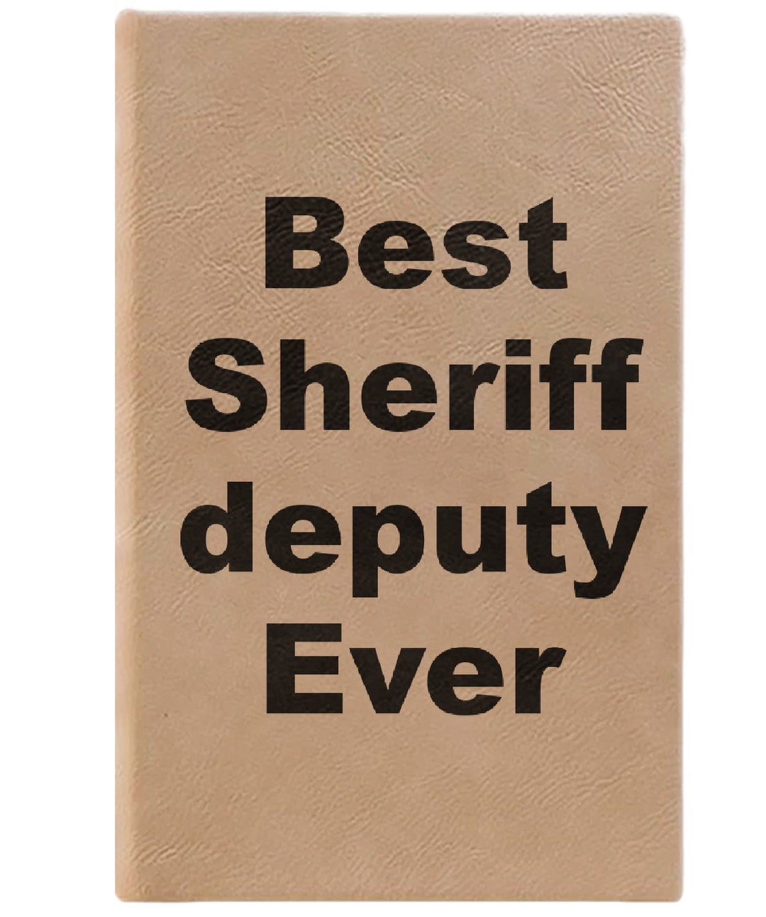Sheriff Deputy Notebook, Journal Gift Idea, Ruled Line Pages, Gift Idea ...