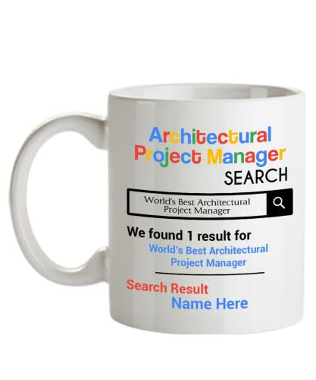 Personalized Architectural Project Manager Mug - Personalized ...