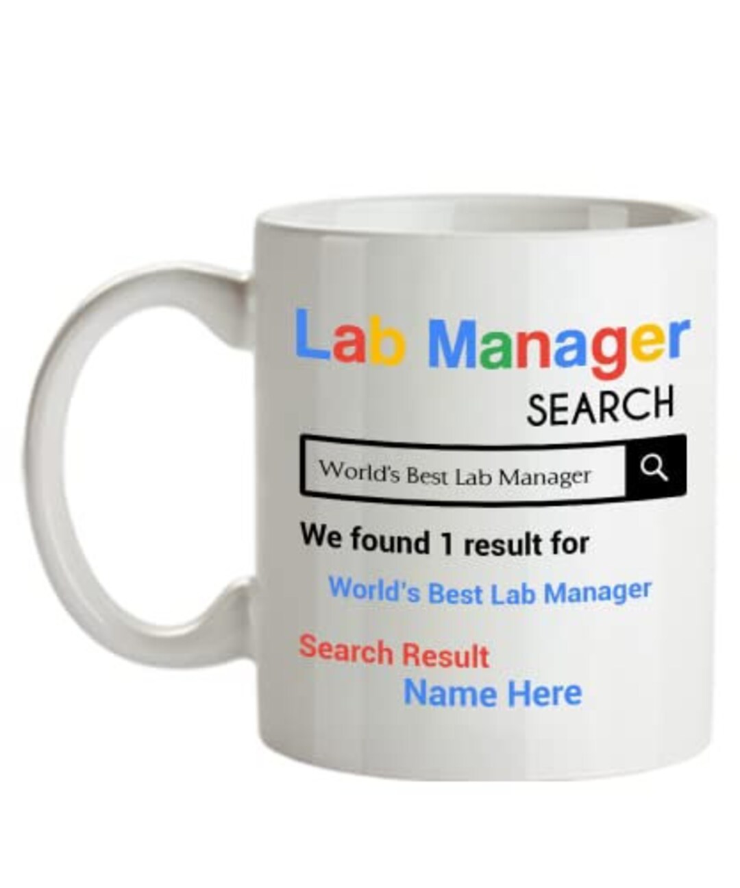 Personalized Lab Manager Mug - Personalized Lab Manager Gifts ...