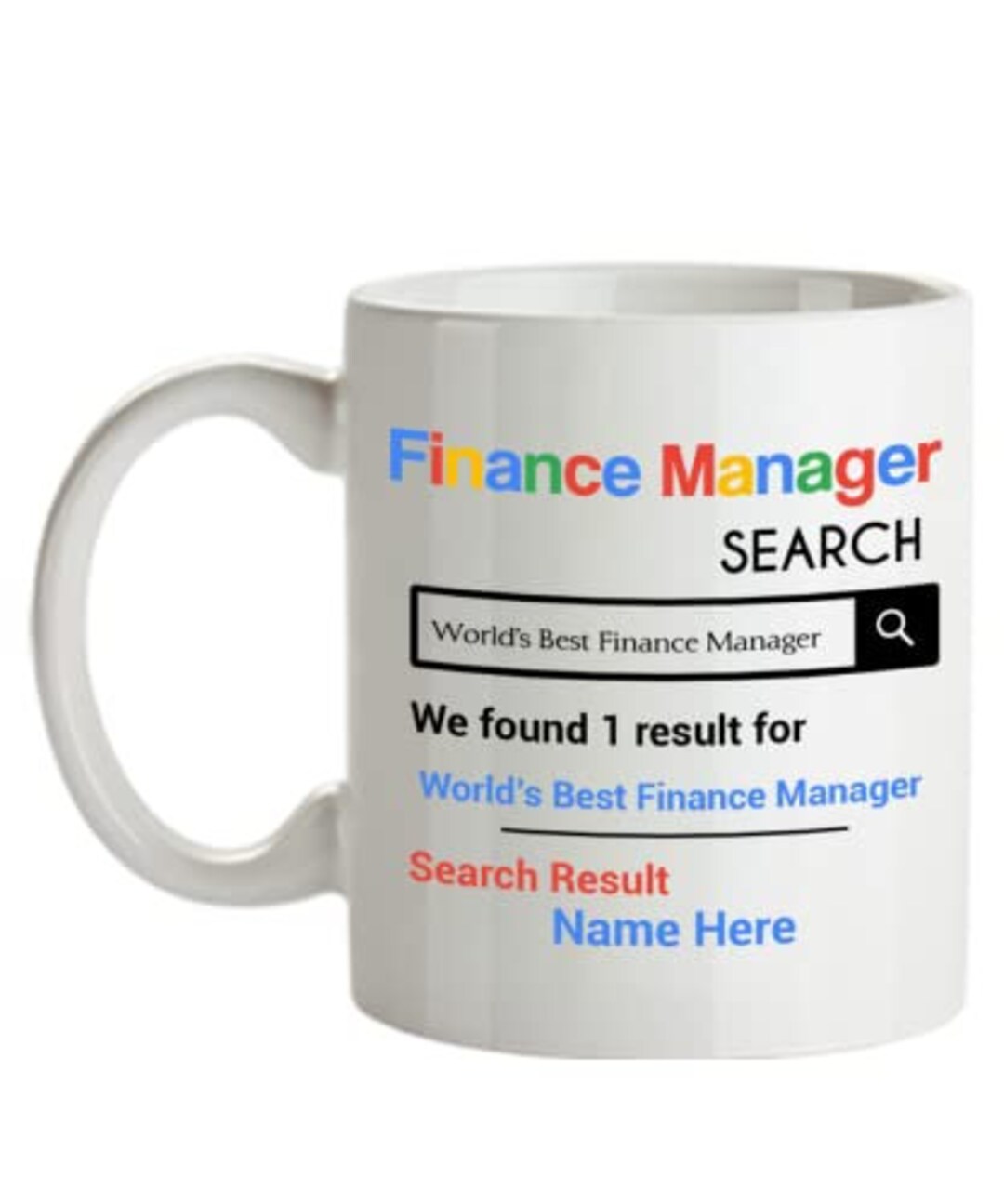 Personalized Finance Manager Mug - Personalized Finance Manager Gifts ...