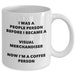 Visual Merchandiser Coffee Person Mug - Funny Tea Cocoa Cup - Birthday ...