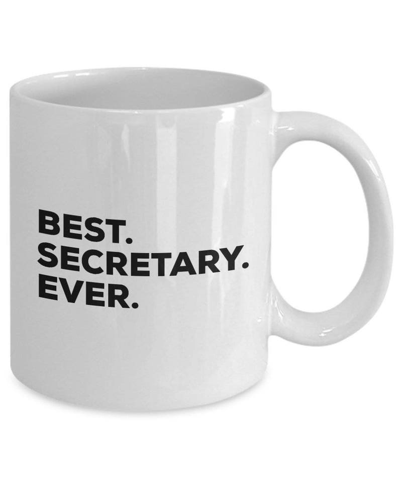 Best Secretary Ever, Secretary Coffee Mug, Secretary Gifts, Secretary ...