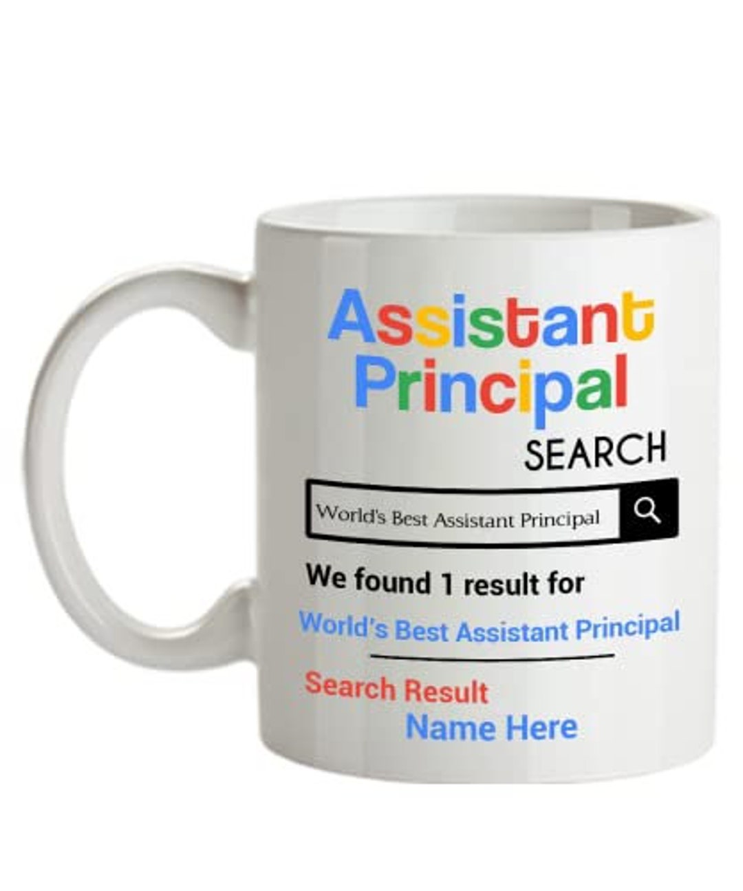 Personalized Assistant Principal Mug - Personalized Assistant Principal ...