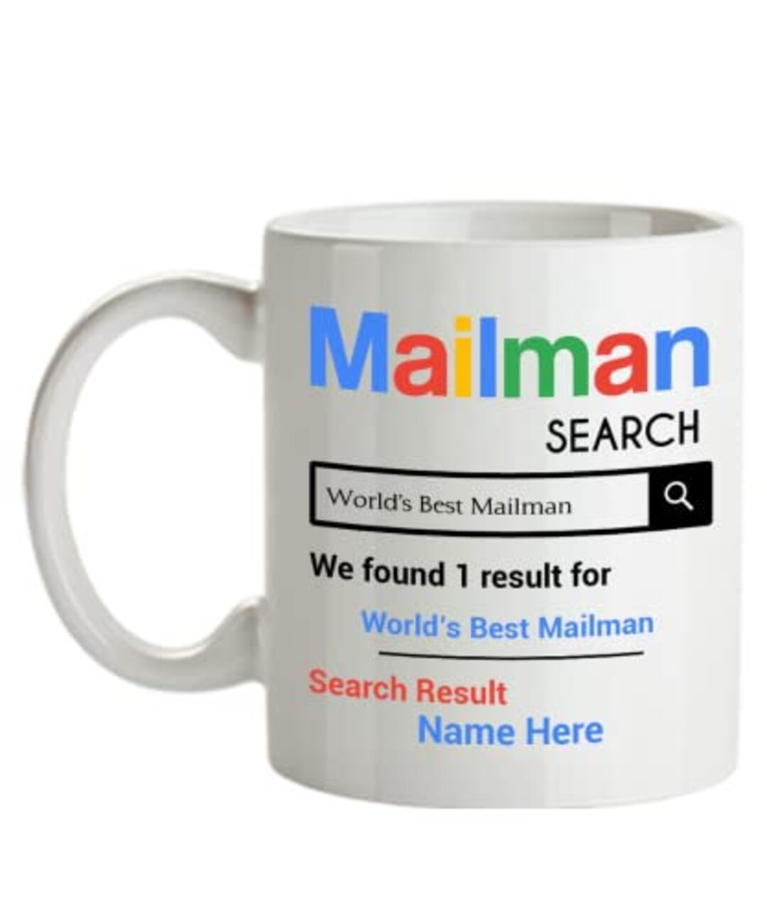 Personalized Mailman Mug - Personalized Mailman Gifts - Customized With ...