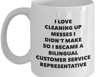 Customer Service Representative Mug Best Customer Service - Etsy