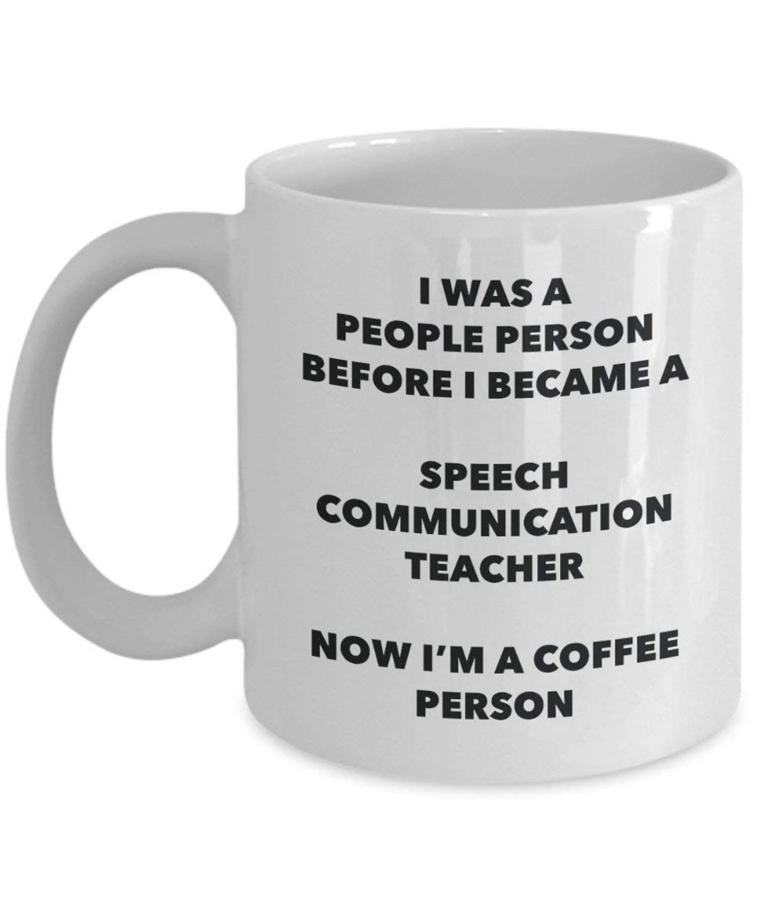 Speech Communication Teacher Coffee Person Mug Funny Tea Cocoa Cup ...