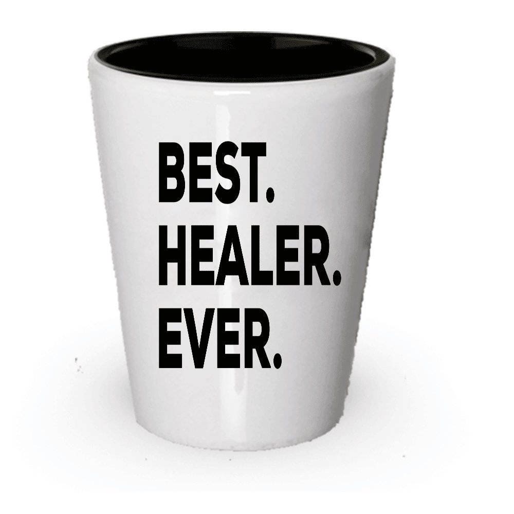 Healer Shot Glass Best Healer Ever Healer Gift Gift for | Etsy