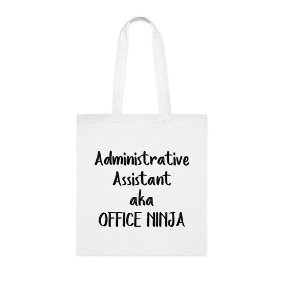 Administrative Tote Bag Administrative Assistant Aka Office | Etsy