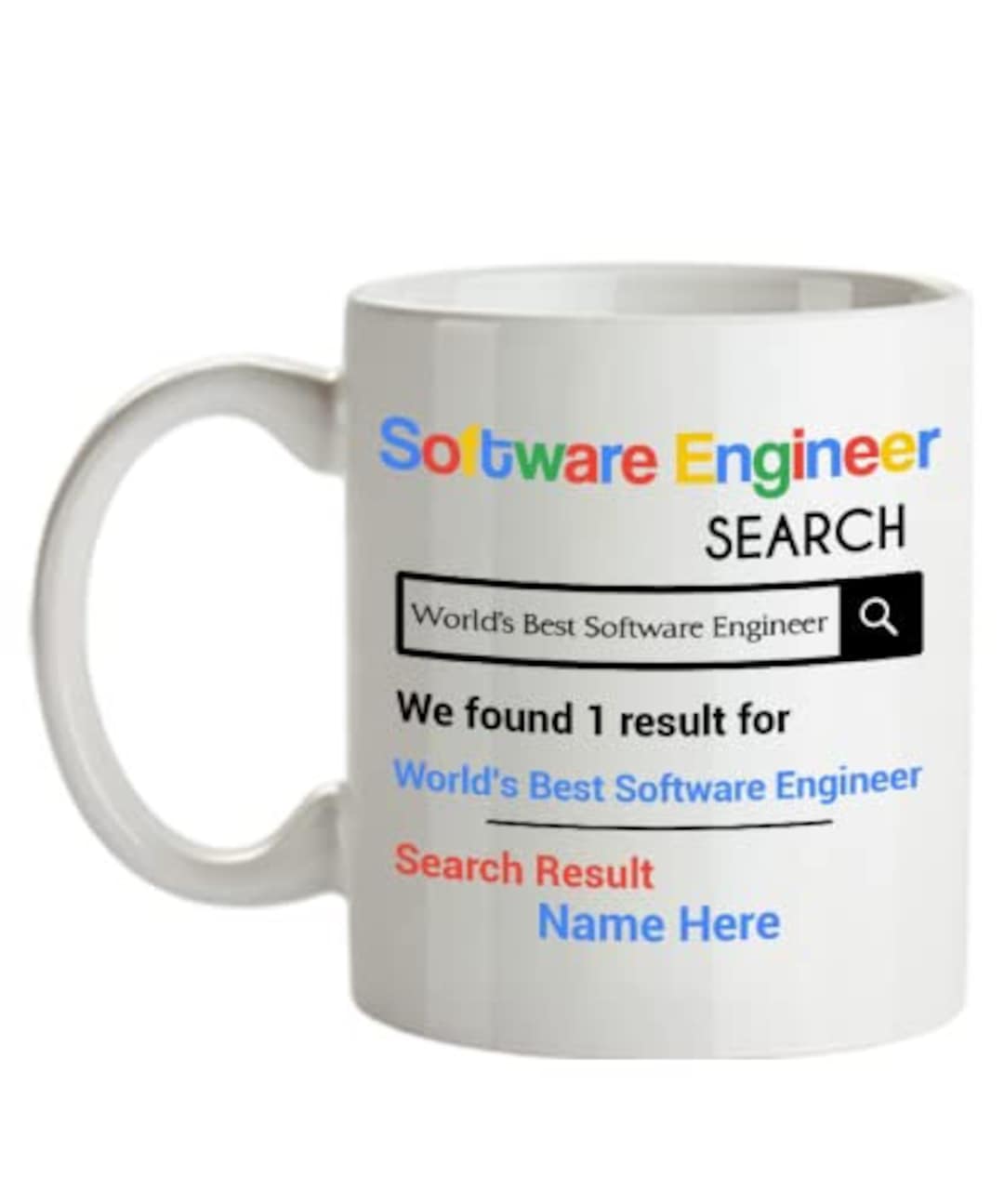 Personalized Software Engineer Mug - Personalized Software Engineer ...