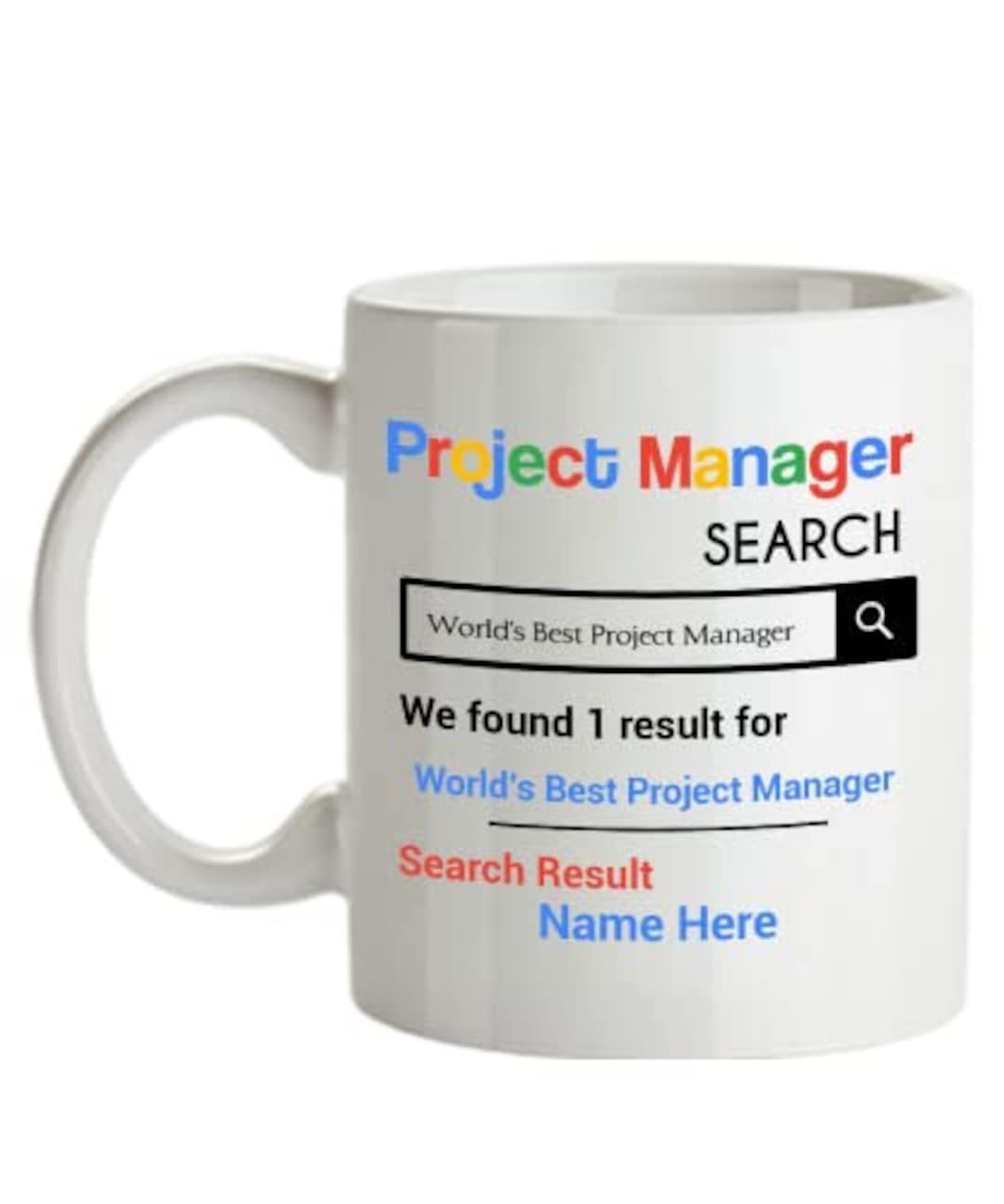 Personalized Project Manager Mug - Personalized Project Manager Gifts ...