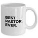 Best Pastor Ever, Pastor Coffee Mug, Pastor Gifts, Pastor Mugs, Gift ...