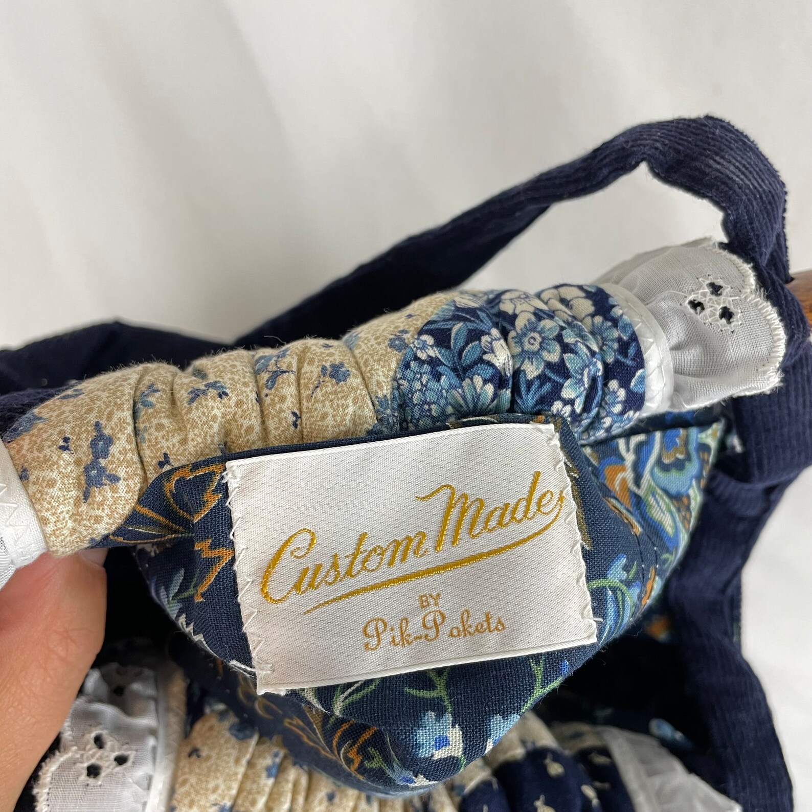 Blue Quilted Cottage Core Coquette Handbag - Etsy