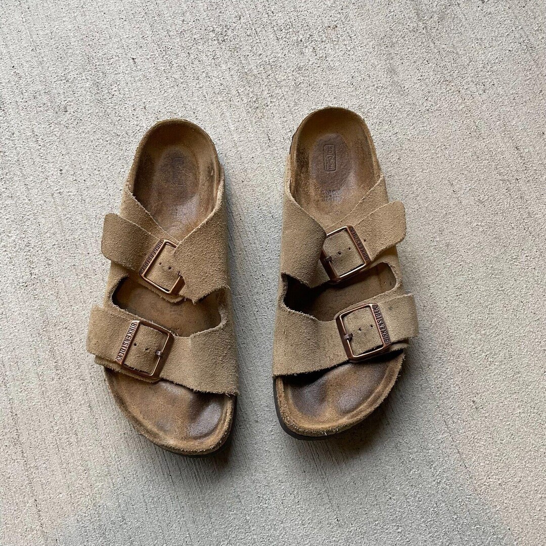 Birkenstock Women’s Arizona Tan Light Brown Sandals EUR 38 - Etsy