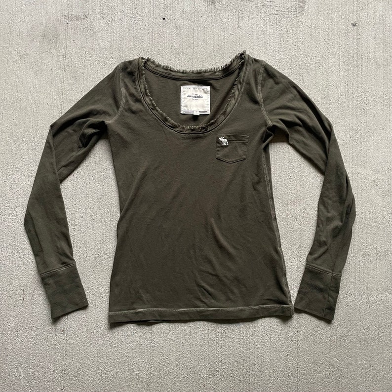 Y2K Early 2000s Abercrombie & Fitch Long Sleeve Shirt - Etsy
