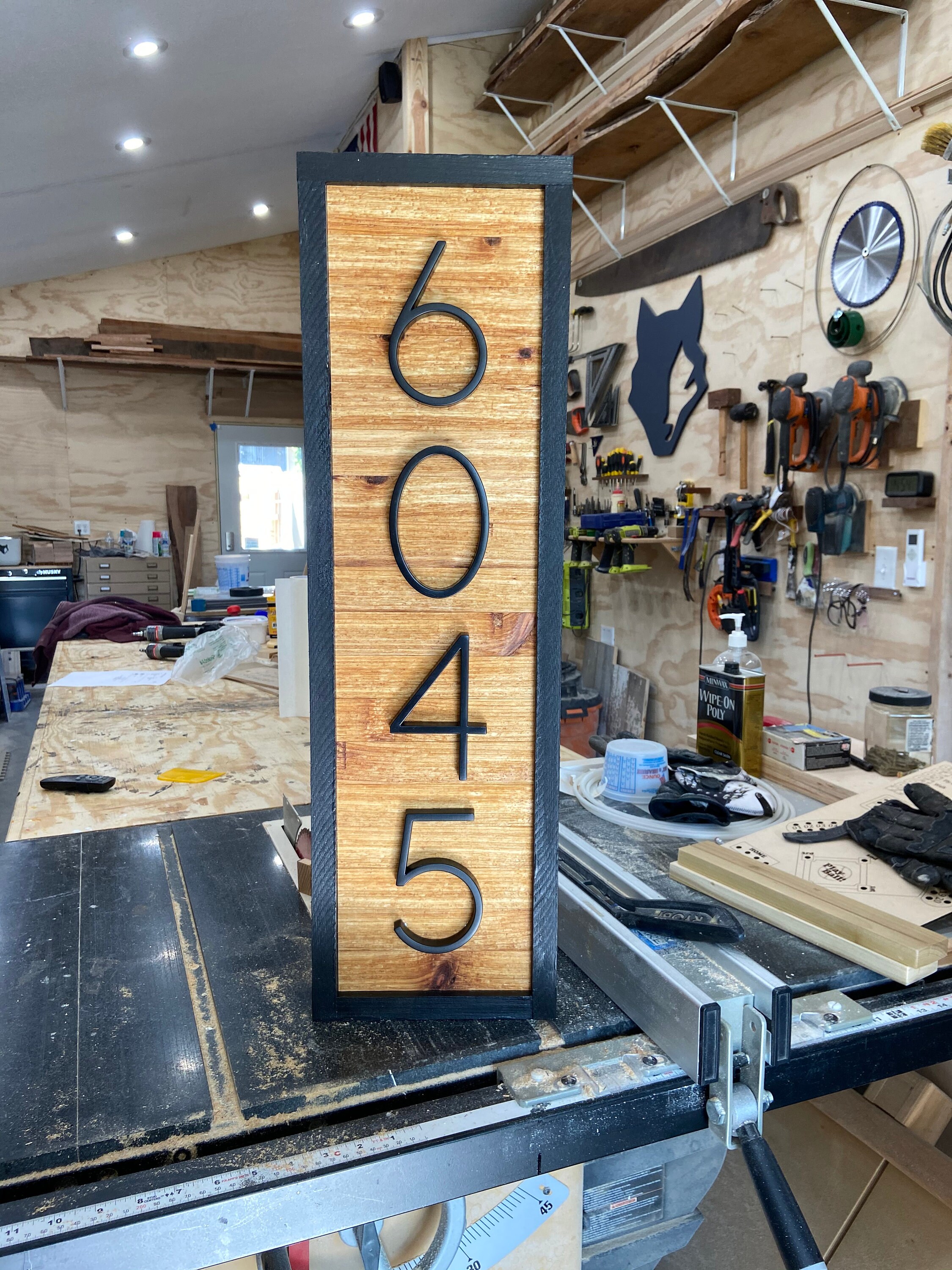 Cedar House Numbers Cedaraddress Sign Black House Numbers - Etsy Canada