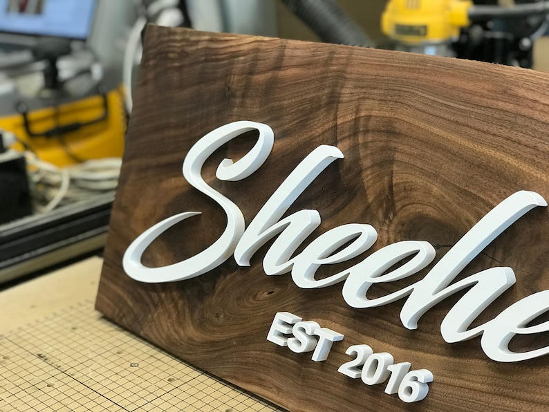 3D Name Sign - Etsy