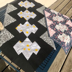 Japanese Jigsaw Puzzle Runners Pattern - New Piecing for a Classic Block! Printed Pattern - Etsy