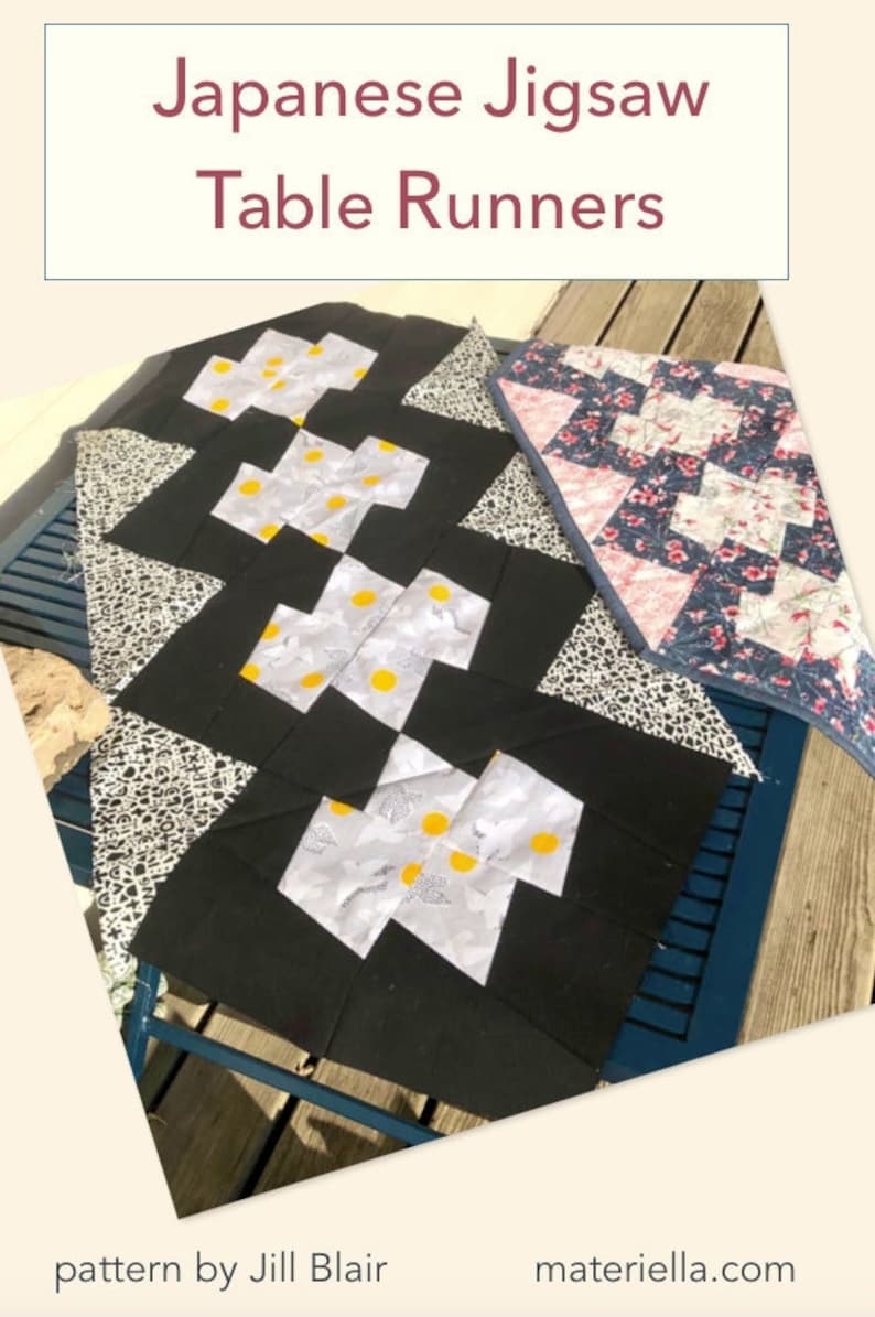 Japanese Jigsaw Puzzle Runners Pattern - New Piecing for a Classic ...