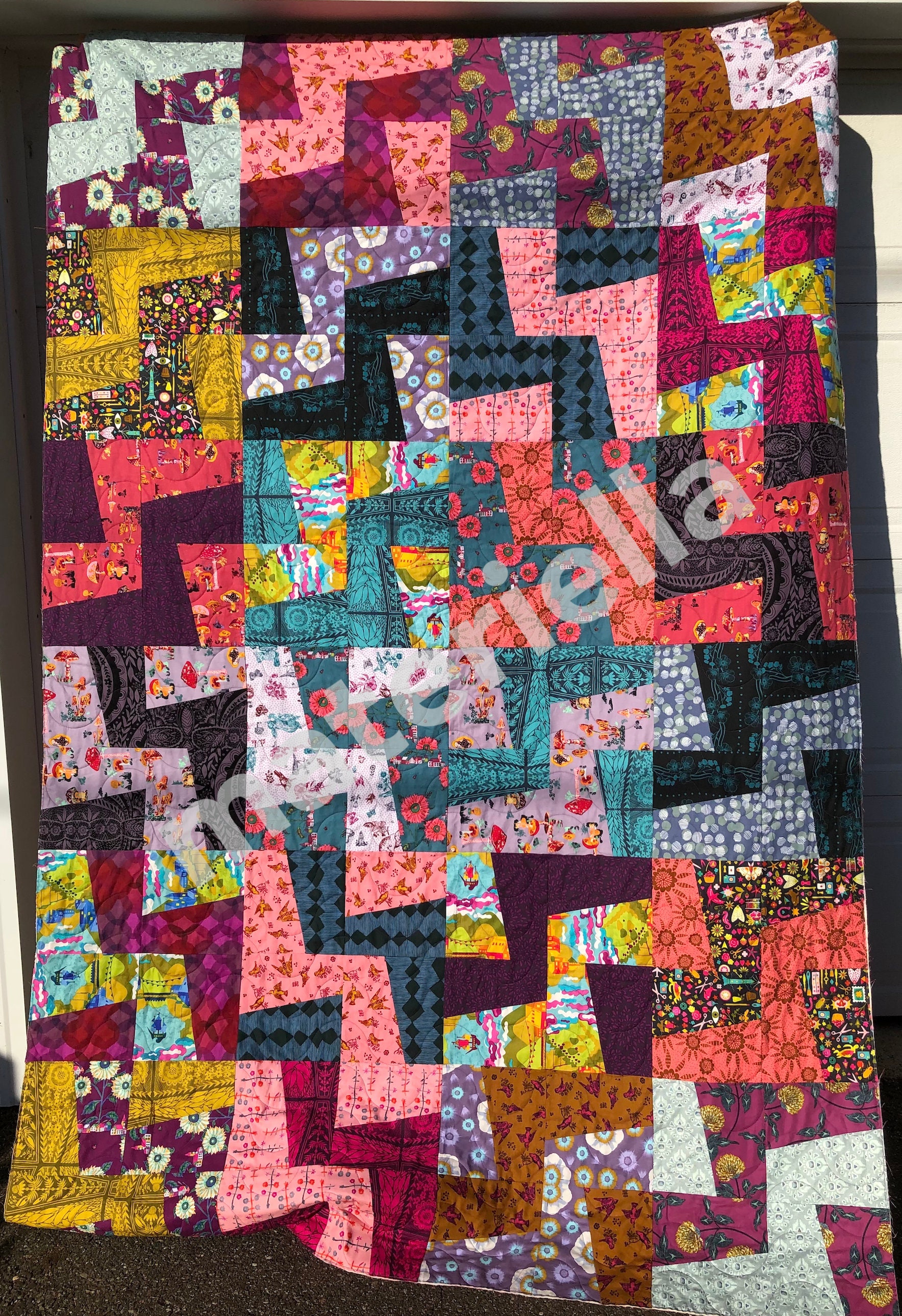Intergalactic PDF Quilt Pattern - 10 Sizes! - Etsy
