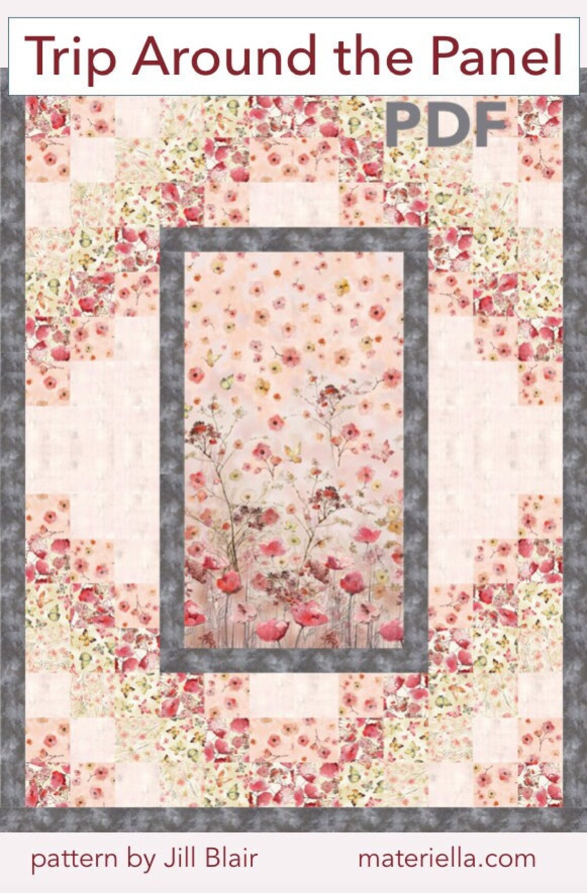 Trip Around the Panel PDF Pattern - Etsy