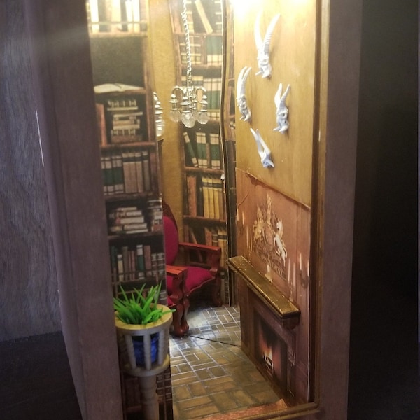 Book Nook Kit Library - Etsy