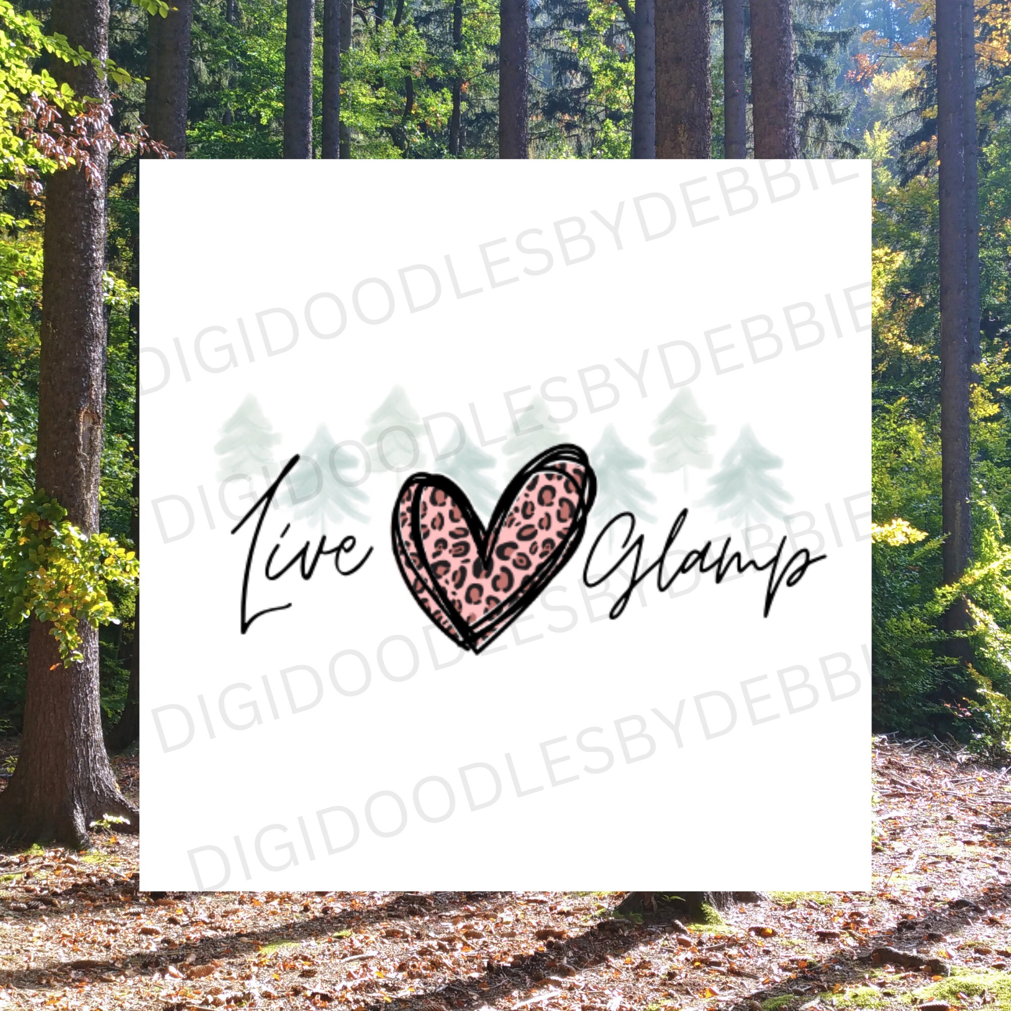 Live Love Glamp SVG Camping SVG Glamping Shirt Camping - Etsy
