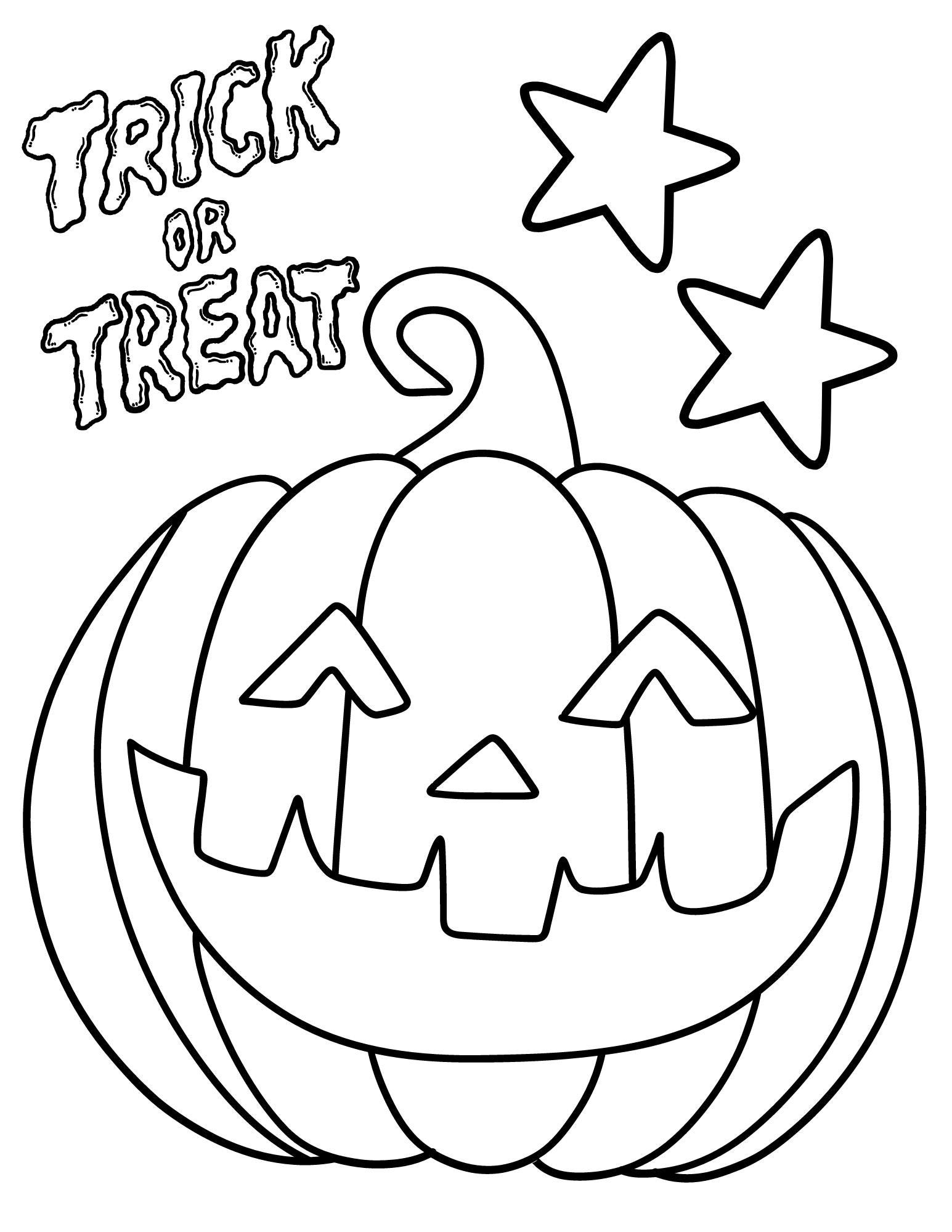 10 Fun Printable Halloween Coloring, PDF Pages | Instant Download ...