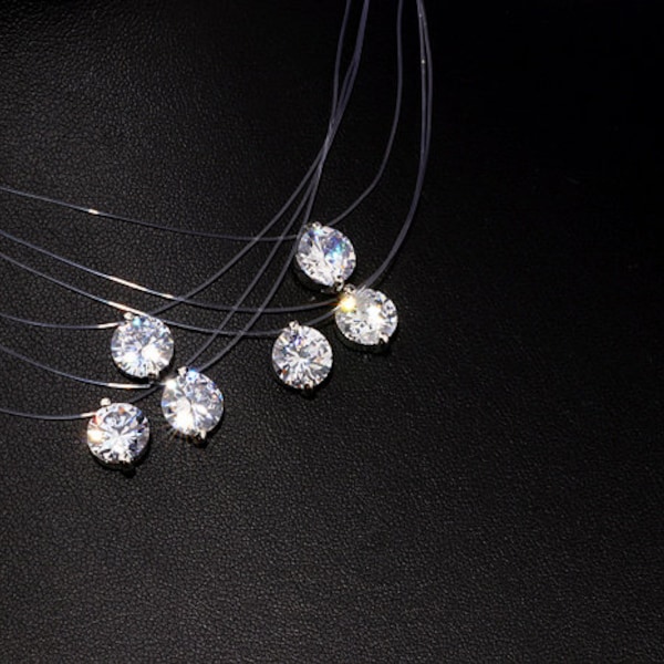 Invisible Necklace - Etsy