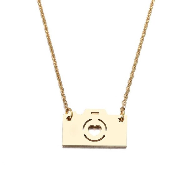 Camera Necklace - Etsy