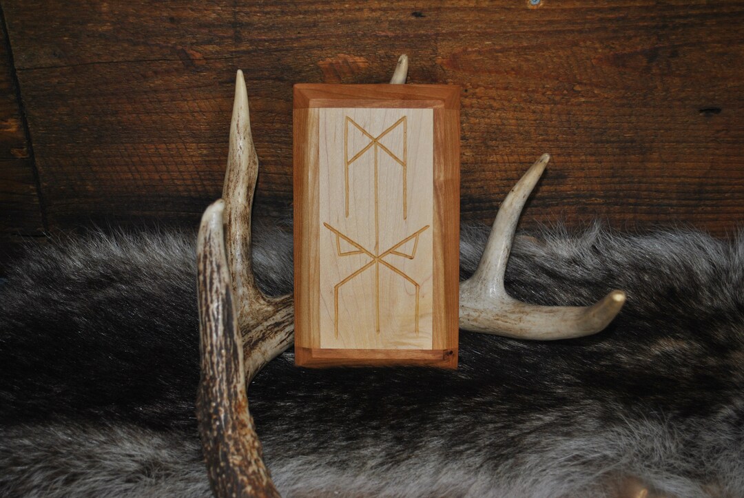 Martial Artists Bind Rune - Occult Decor - Pagan Decor - Viking Decor ...