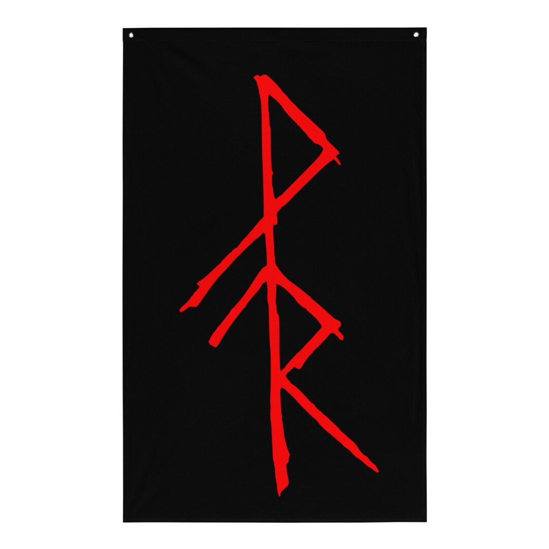 WAR! - Invocation of Tyr - Black Flag of War - Battle Flag - Etsy