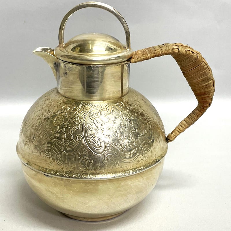 Jug With Rattan Handle - Etsy