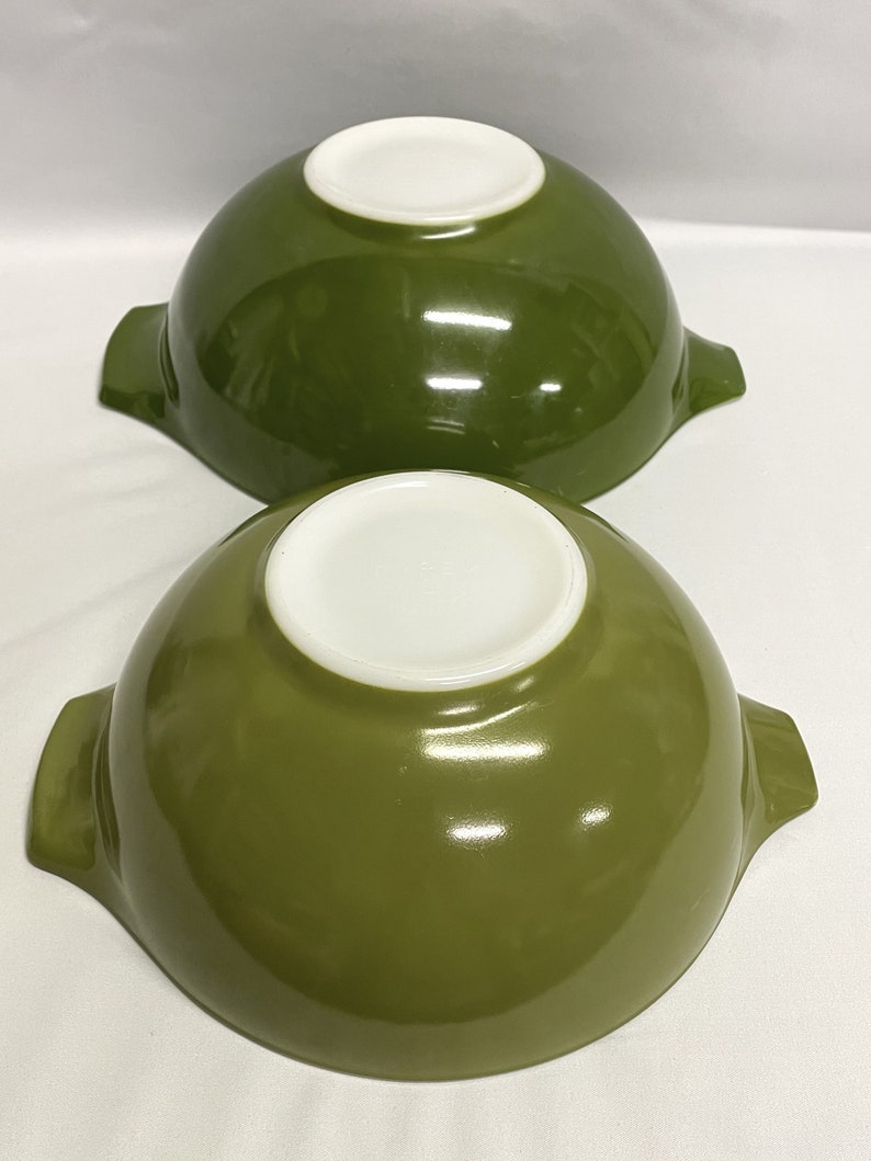 Pyrex Green Cinderella Mixing Bowls Vintage Pyrex Verde Bowl - Etsy
