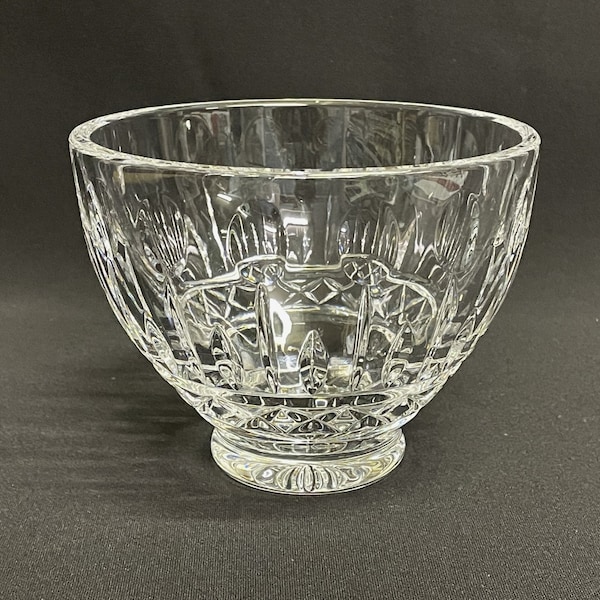 Cut Crystal Rose Bowls Etsy