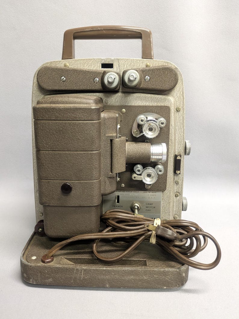 Bell & Howell Movie Projector - Super 8mm #253 Film Projector - Etsy