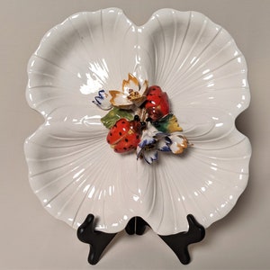 Large Porcelain Relish Tray Vintage Italian Platter - Etsy