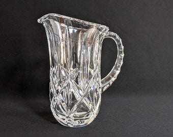 Lead Crystal Pitcher - Etsy