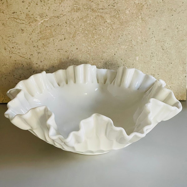 Ruffled Bowl - Etsy