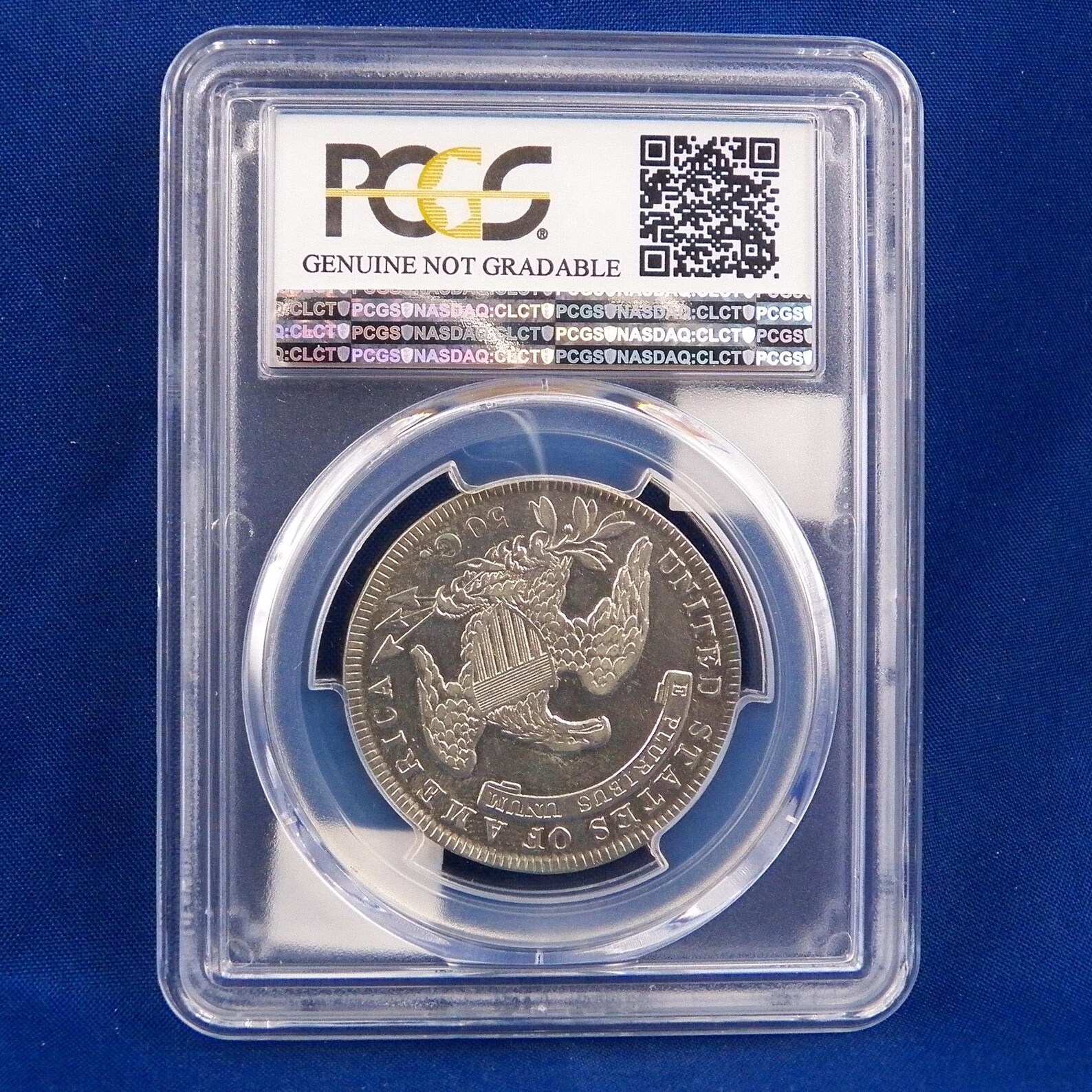 1834 Capped Bust, Large Date, Large Letter, Silver Fifty Cent Coin ...