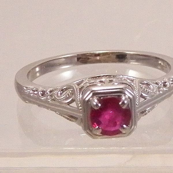 Antique Filigree Ring - Etsy