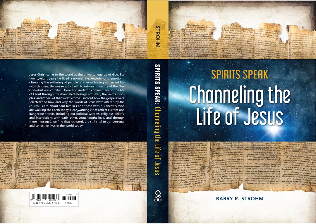 Spirits Speak Channeling the Life of Jesus, Barry Strohm, Author - Etsy